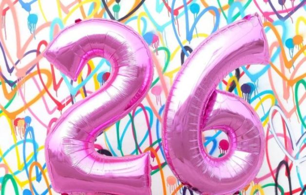 Красивые открытки на 26 лет (50 картинок) ⚡ Фаник.ру